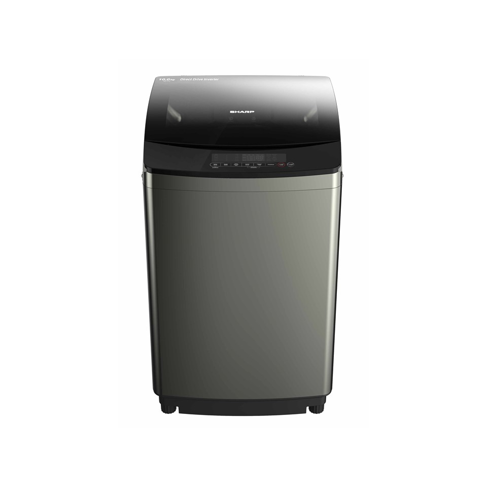 Sharp Full Auto Inverter Washing Machine ES-F100G | 10 KG – Titanium ...